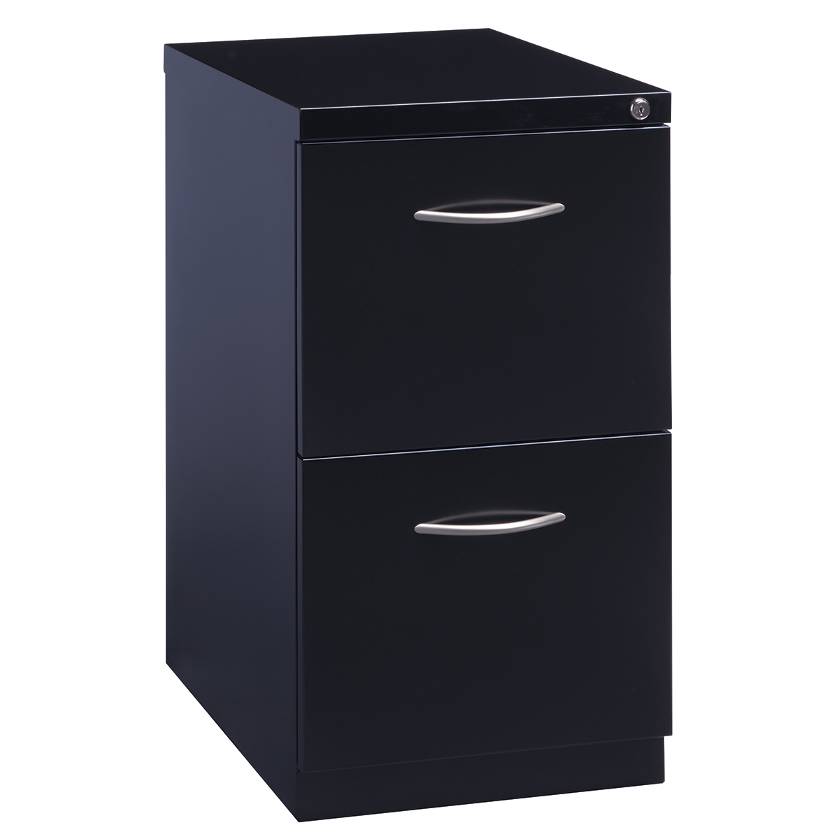 Arch Pull Series Mobile Pedestal File Cabinet - 2 Drawers - File/File ...