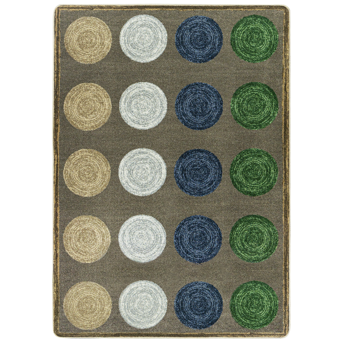Mindful Seating Rug - Rectangle - 5' 4"W x 7' 8"L | Schools In