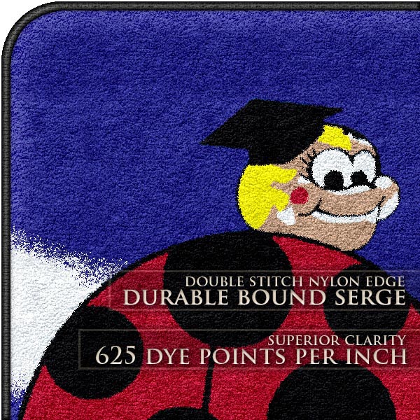 Lady Bug Rug - 7' 6"W x 12'L | Schools In