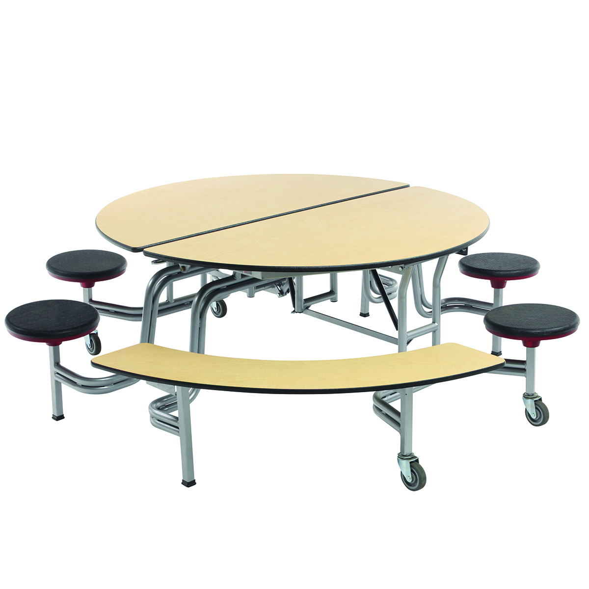 School Circle Lunch Table