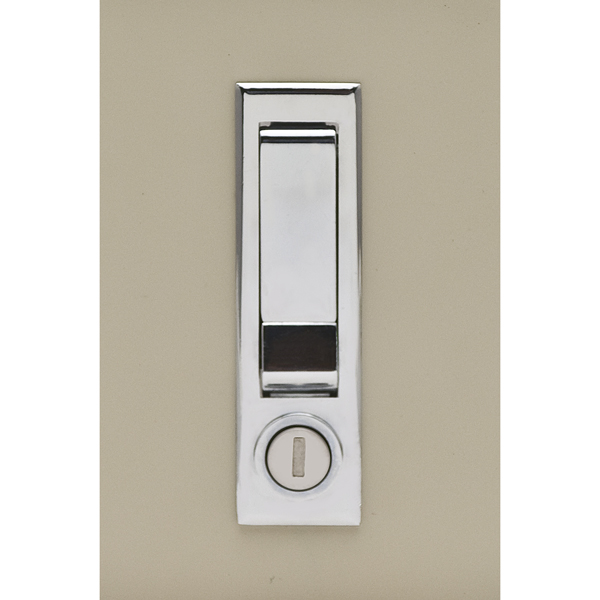 Replacement Recessed Push Button Locking Handle | Schools In