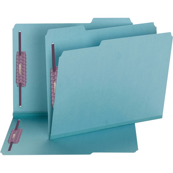25 pk. - Smead Blue Pressboard Expanding File Folders with SafeSHIELD ...