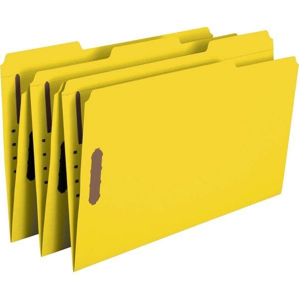 50 pk. - Smead Yellow Legal File Folders w/ Fasteners | Schools In