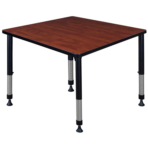 Kee Square Adjustable Height Table - 42"W | Schools In