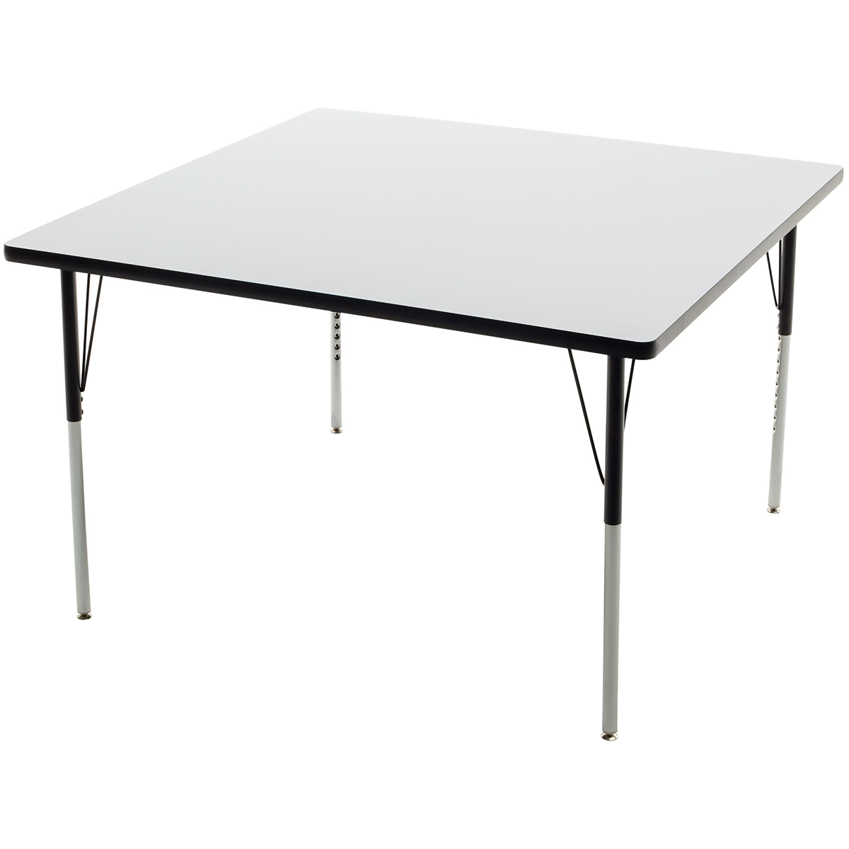Square Whiteboard Activity Tables | SCHOOLSin