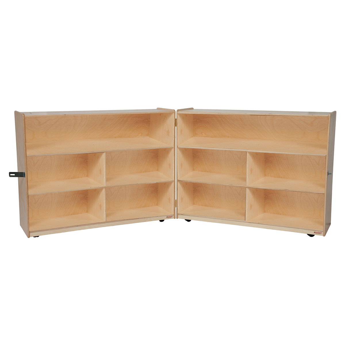 Folding Cubby Storage - 10 Compartments - 38"H x 96"W x 18"D | Schools In